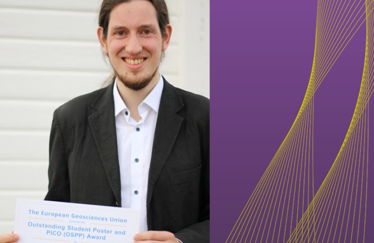 PhD candidate Franzen receives the EGU Outstanding Student Poster and ... PhD candidate Franzen receives the EGU Outstanding Student Poster and ...